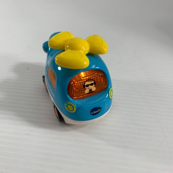 vtech | Toys | Vtech Go Go Smart Wheels Helicopter Car Toy Blue Yellow ...